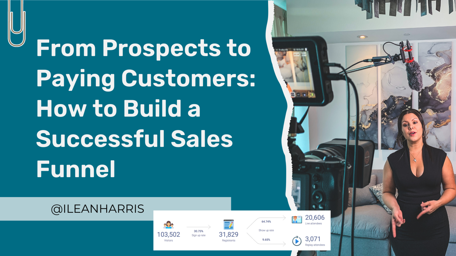 From Prospects to Paying Customers: How to Build a Successful Sales Funnel – Ilean Harris | You ...