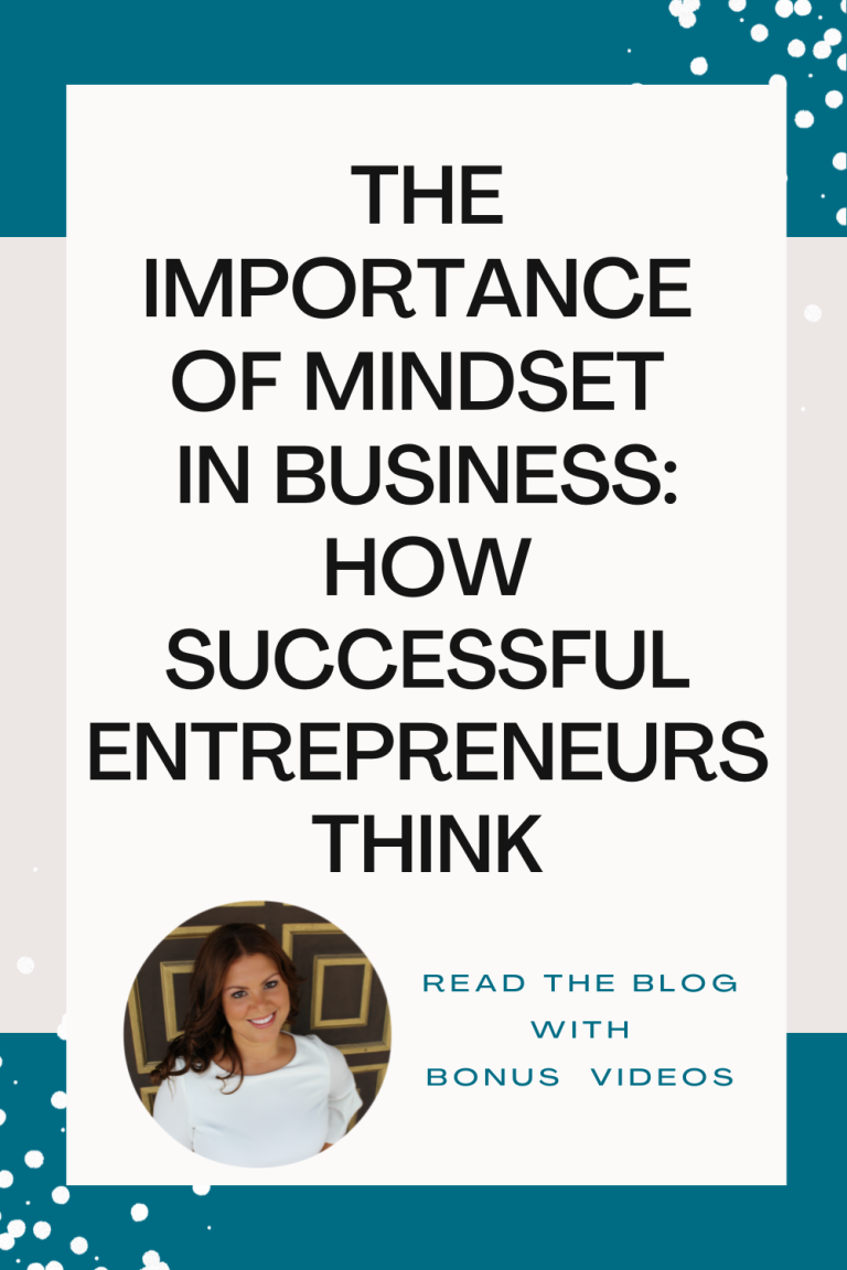 The Importance of Mindset in Business: How Successful Entrepreneurs ...