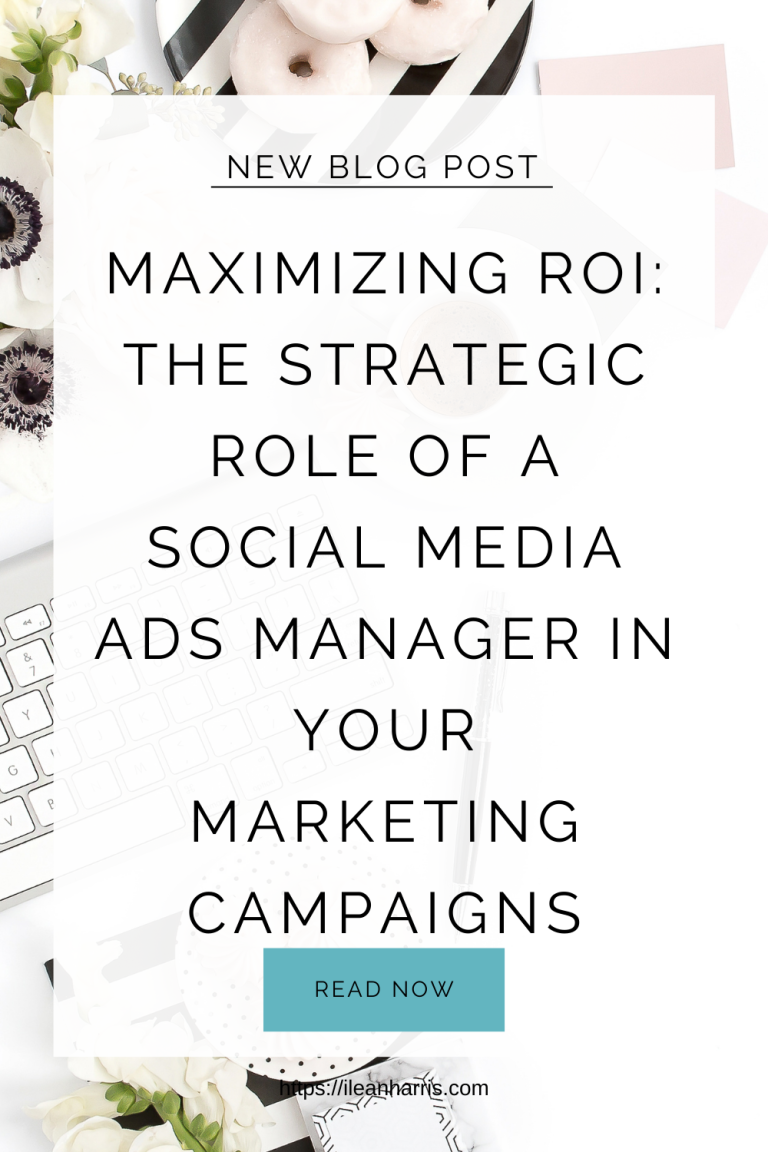 Maximizing ROI: The Strategic Role of a Social Media Ads Manager in ...